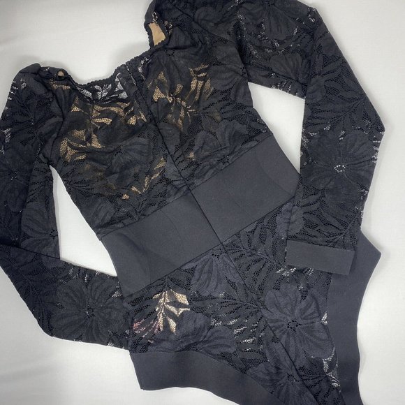 Agent Provocateur | Tops | Agent Provocateur Audrey Black Bodysuit Ap2 Small Nwt | Poshmark